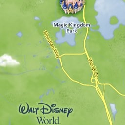 Walt Disney World Water Transportation Map - Transport Informations Lane