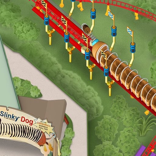 Slinky Dog Dash Roller Coaster at Toy Story Land | Walt Disney World Resort
