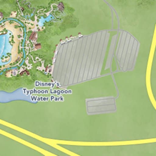 Typhoon Lagoon Map