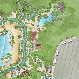 Typhoon Lagoon Map