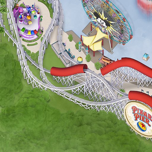 Pixar Pier Land in Disney California Adventure Park | Disneyland Resort