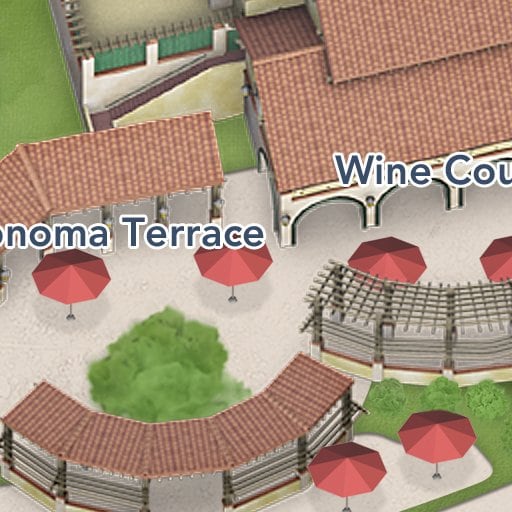 Performance Corridor in Disney California Adventure Park | Disneyland ...