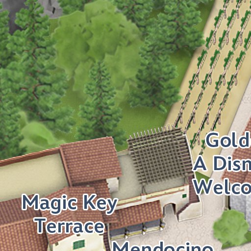 Performance Corridor in Disney California Adventure Park | Disneyland ...
