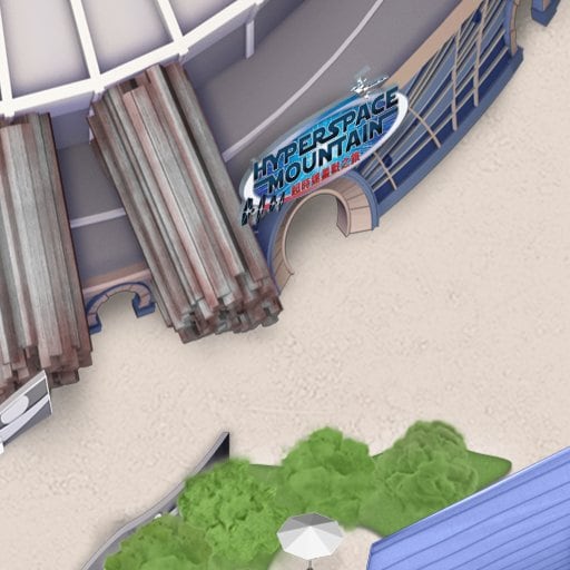 Hyperspace Mountain | Attractions | Hong Kong Disneyland Resort